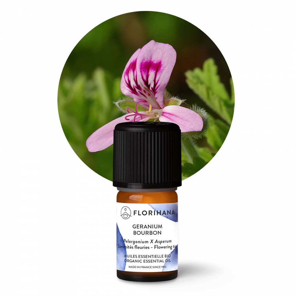 Éterický olej geranium bourbon BIO